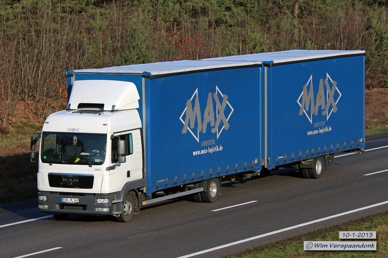 MAX-Logistik GmbH - Senden-Bösensell (D) - Transportfotos.nl