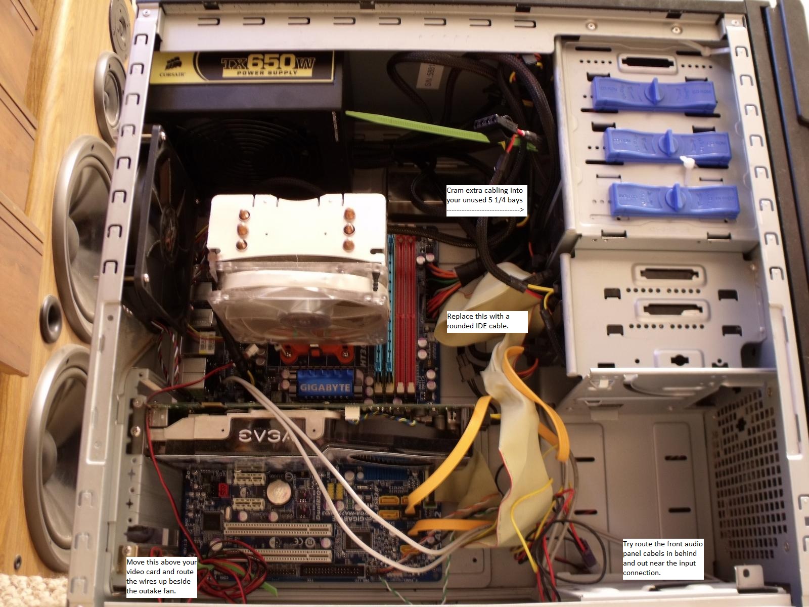 Need help with cable Mgmnt (pics included) | Overclock.net