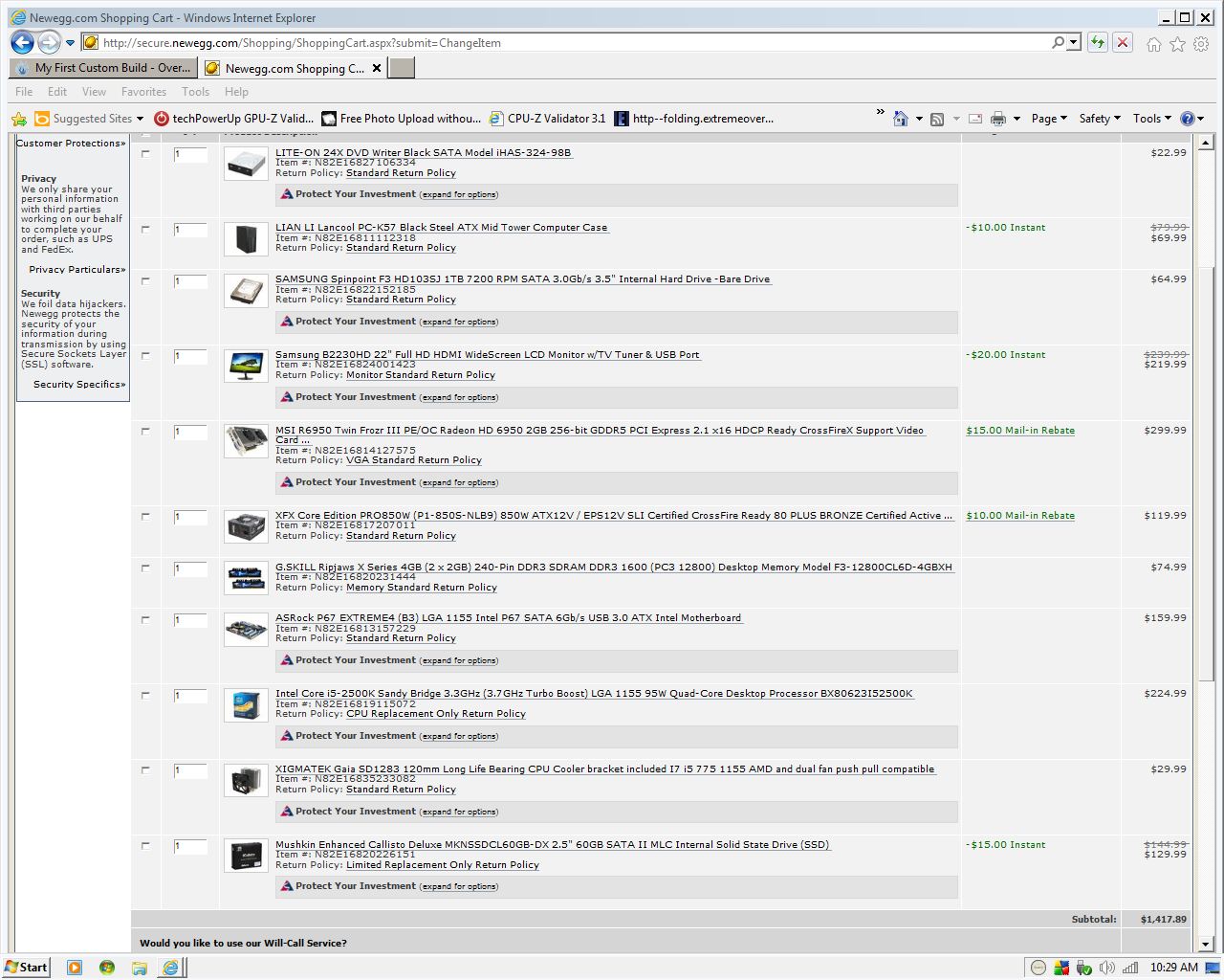 My First Custom Build | Overclock.net