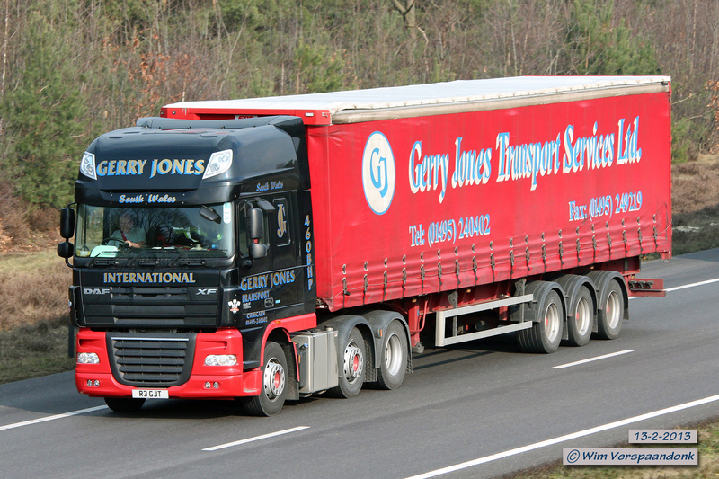 Jones Transport, Gerry - Cwmcarn (GB) - Transportfotos.nl